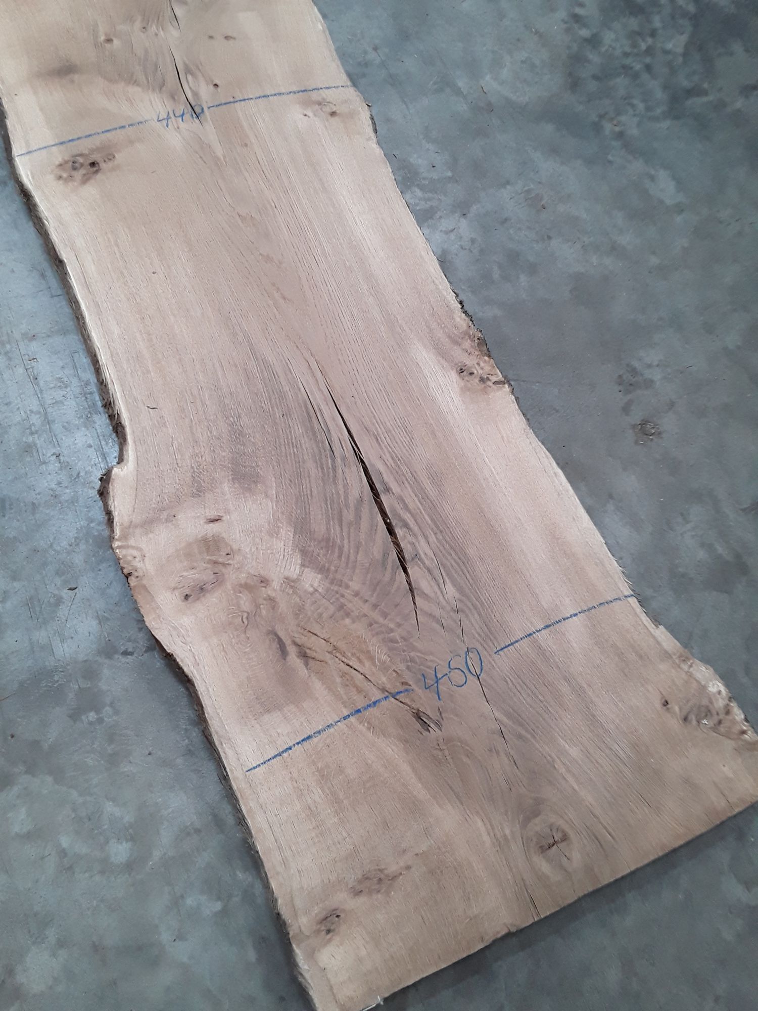 Oak – 20 mm x 430 mm x 2.1 m – The Timber Rack