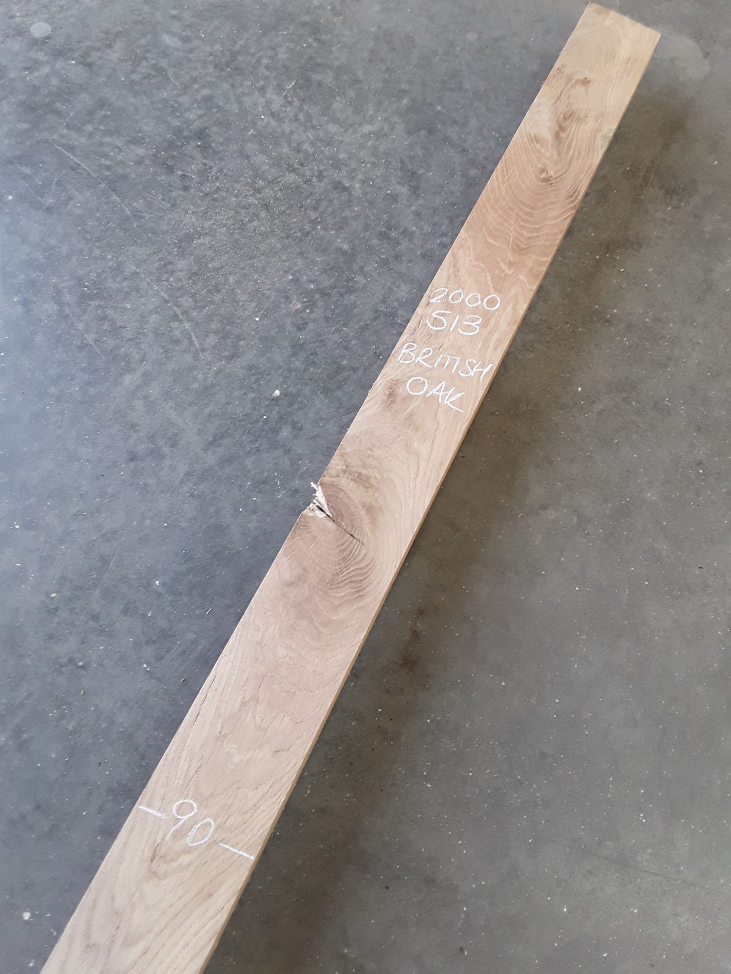 Oak – 45 mm x 90 mm x 1.9 m – The Timber Rack