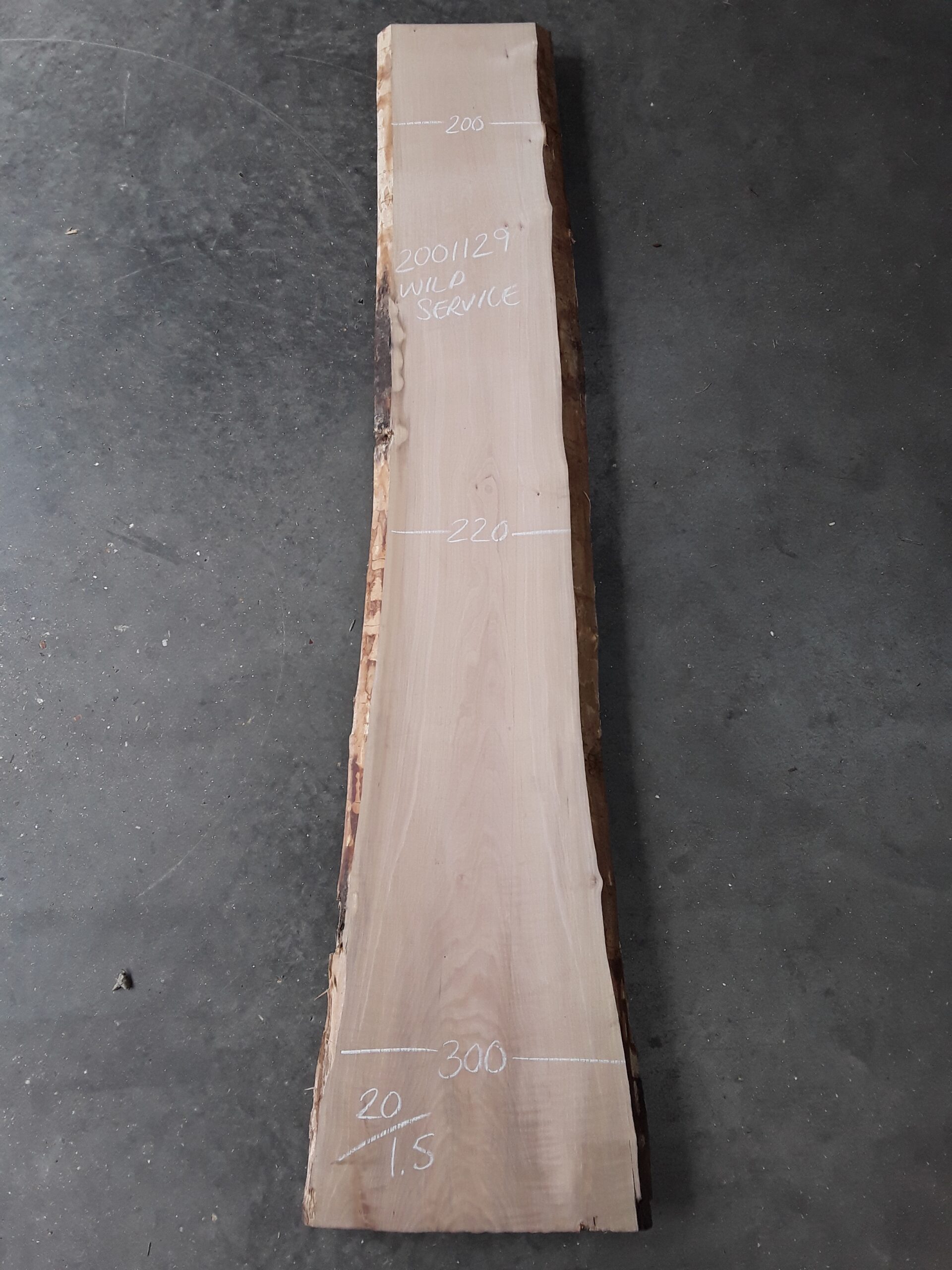 Wild Service – 20 mm x 240 mm x 1.5 m – The Timber Rack