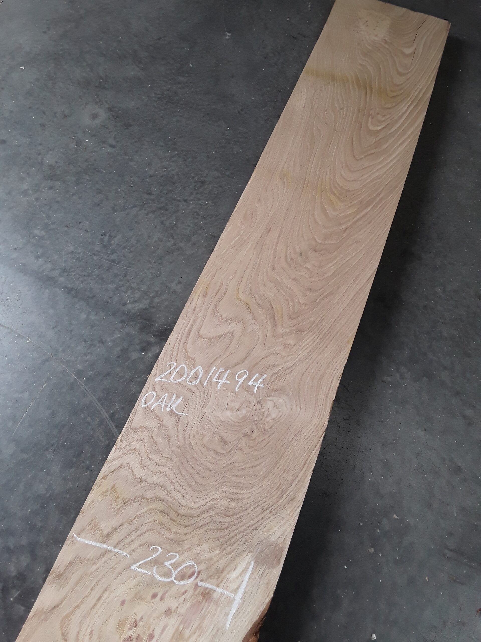 Oak – 20 mm x 230 mm x 2.7 m – The Timber Rack