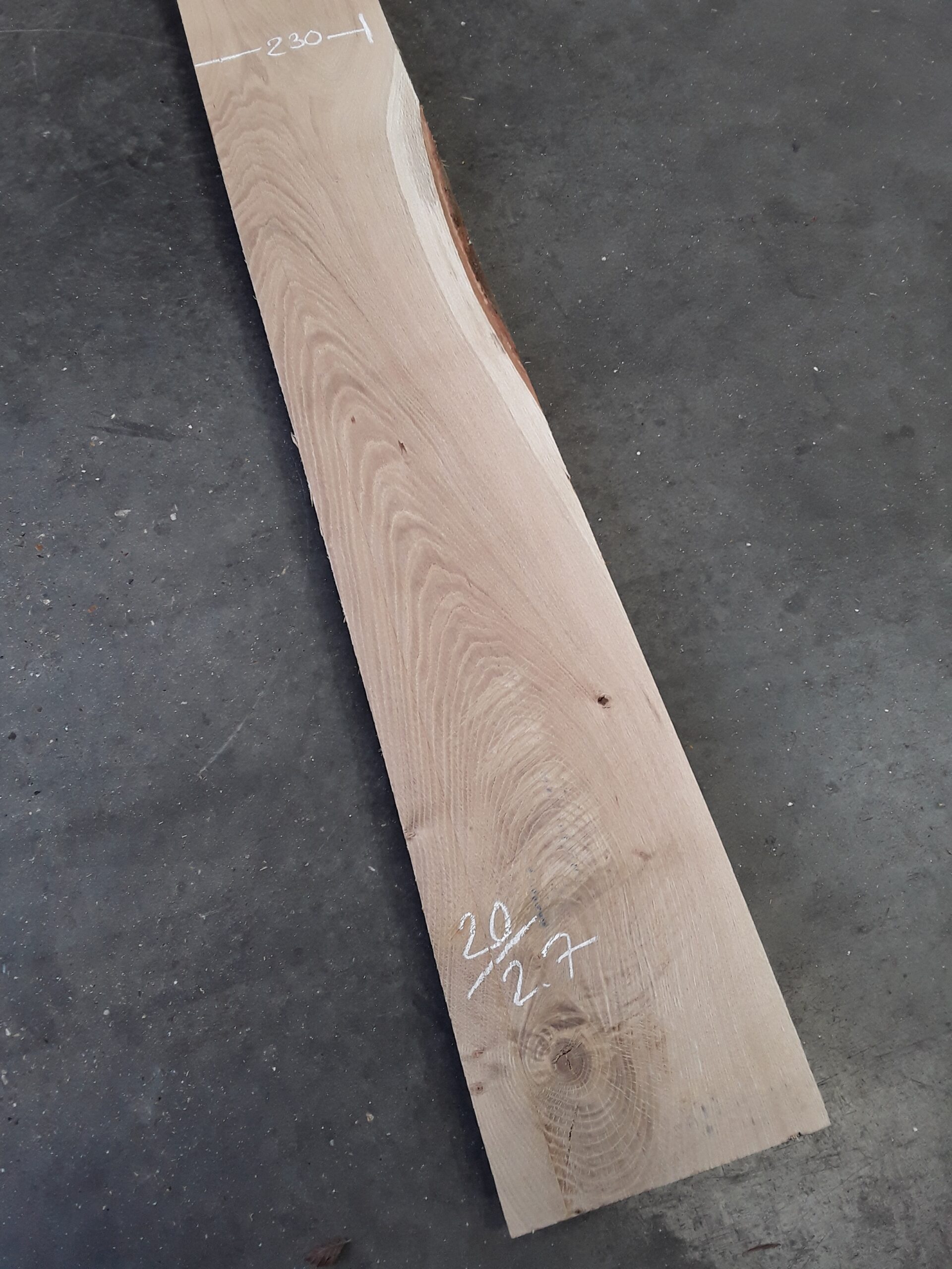 Oak – 20 mm x 230 mm x 2.7 m – The Timber Rack