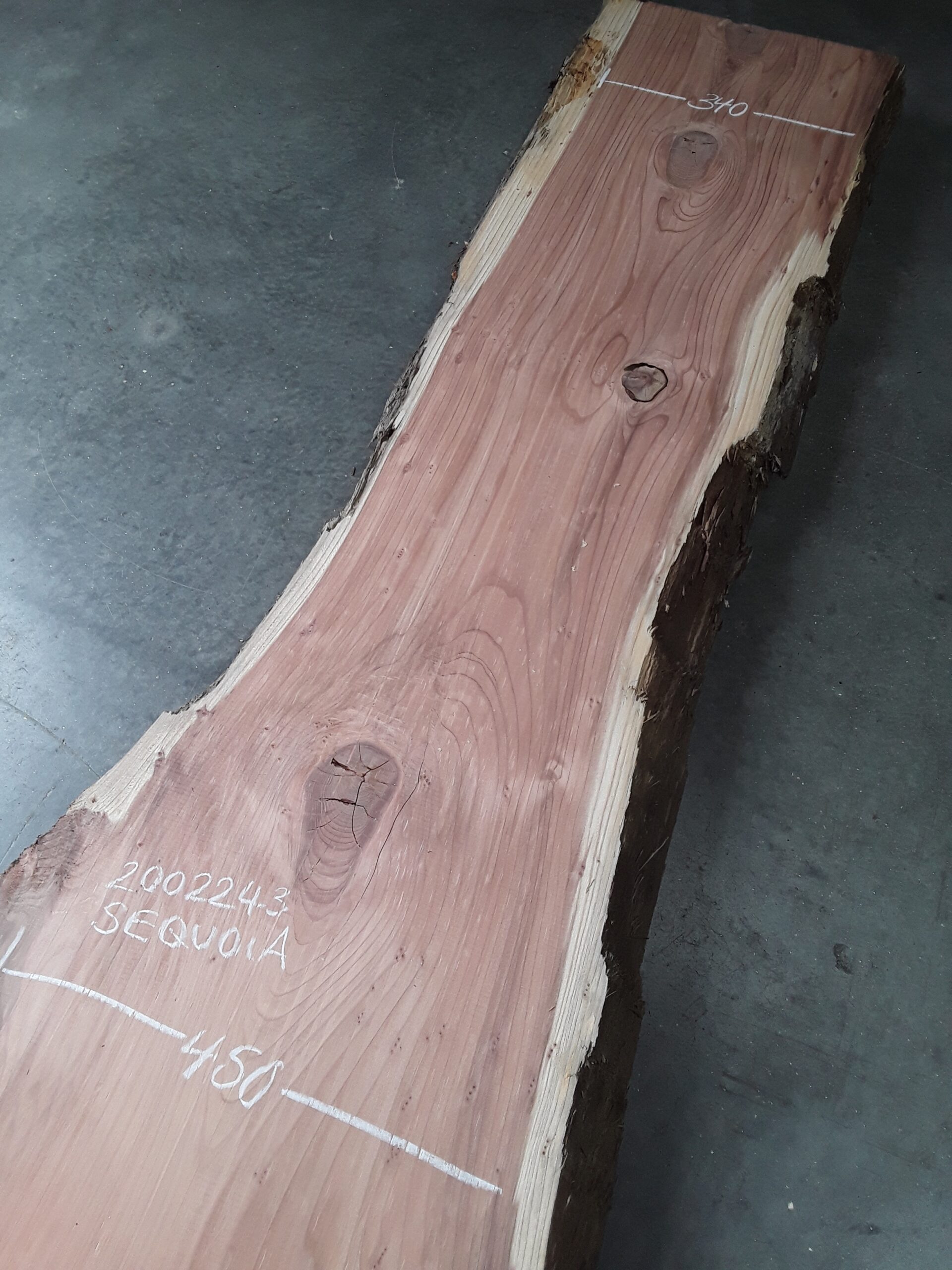 Sequoia – 45 mm x 410 mm x 2.8 m – The Timber Rack